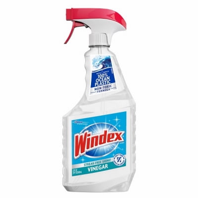26 OZ Windex Vinegar Glass Cleaner Ammonia Free Trigger Spray Bottle ...