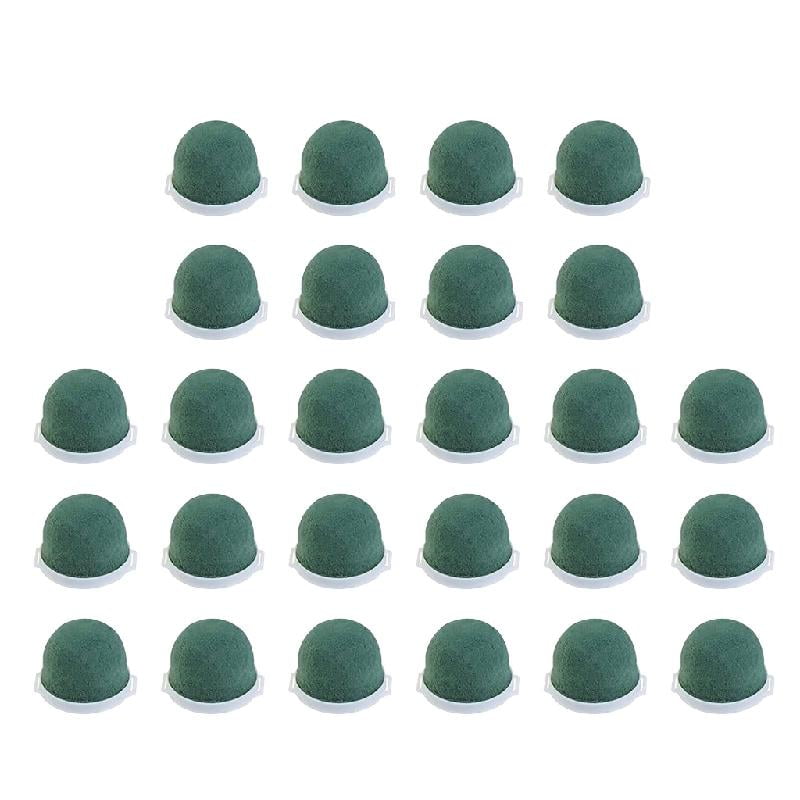 26 Pack Miniature Round Foam Block Creative Wine Bottle and Straw Hat ...