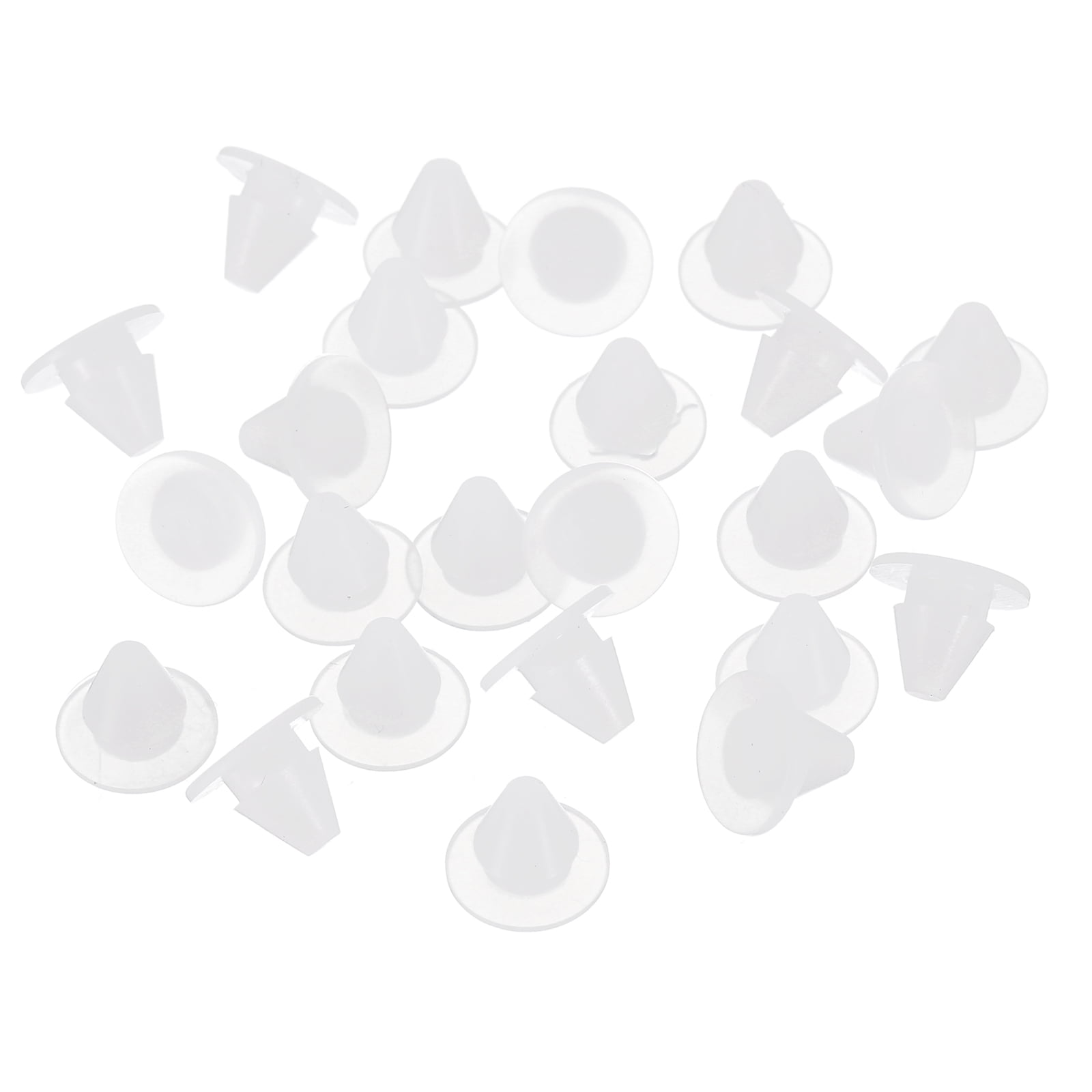 26 Pack Silicone Hole Plug, Black Rubber Round Hole Plugs Fit for ...