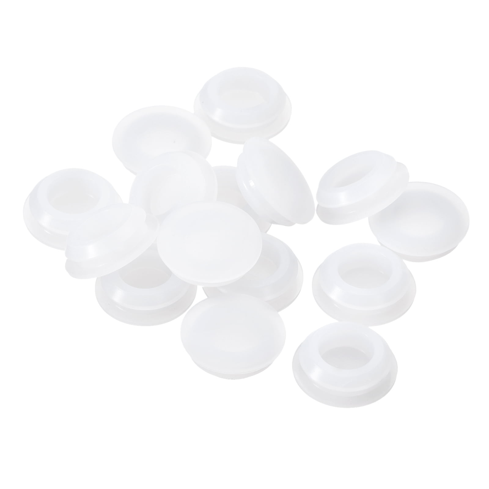 26 Pack Silicone Hole Plug, Clear Rubber Round Hole Plugs Fit for ...