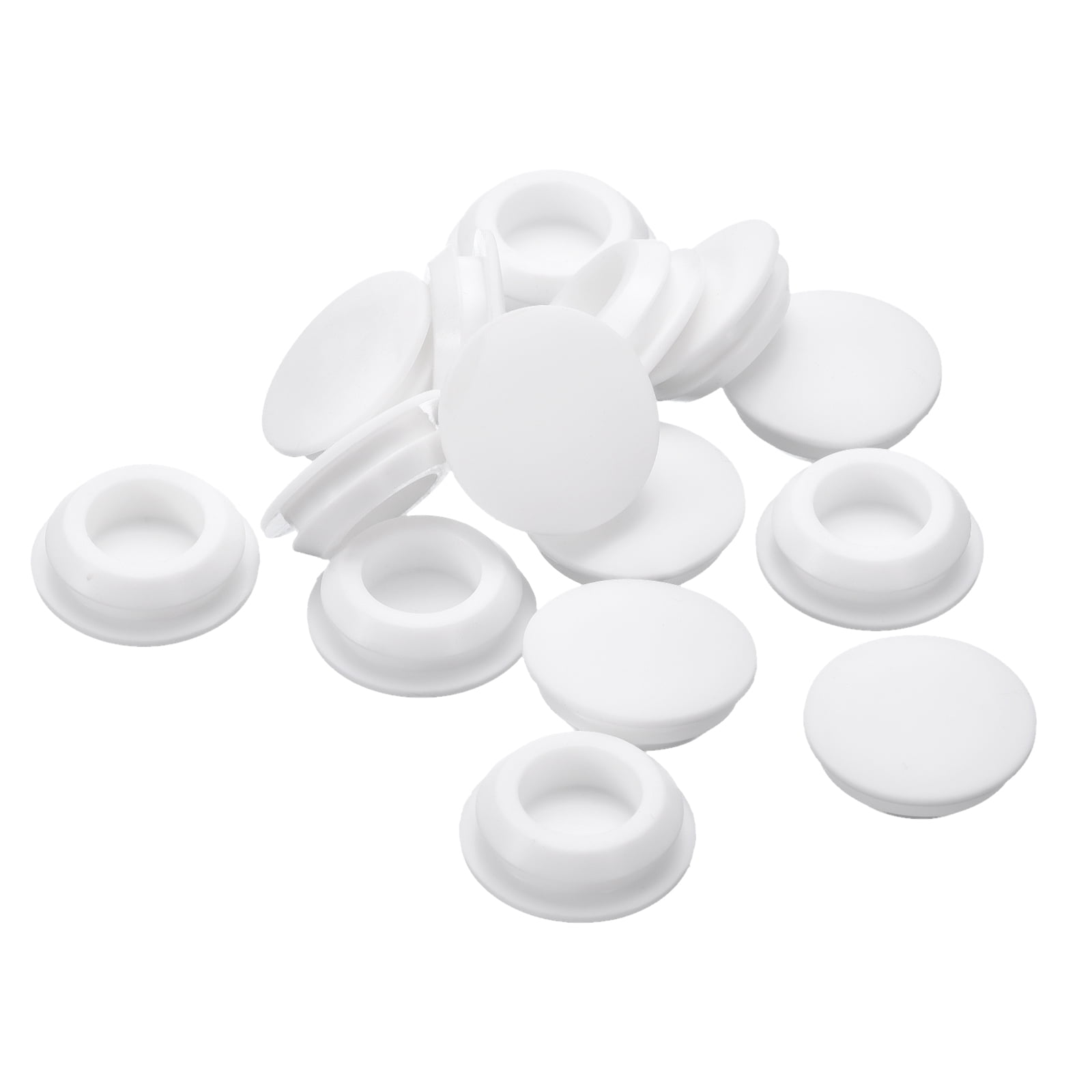 26 Pack Silicone Hole Plug, Clear Rubber Round Hole Plugs Fit for ...