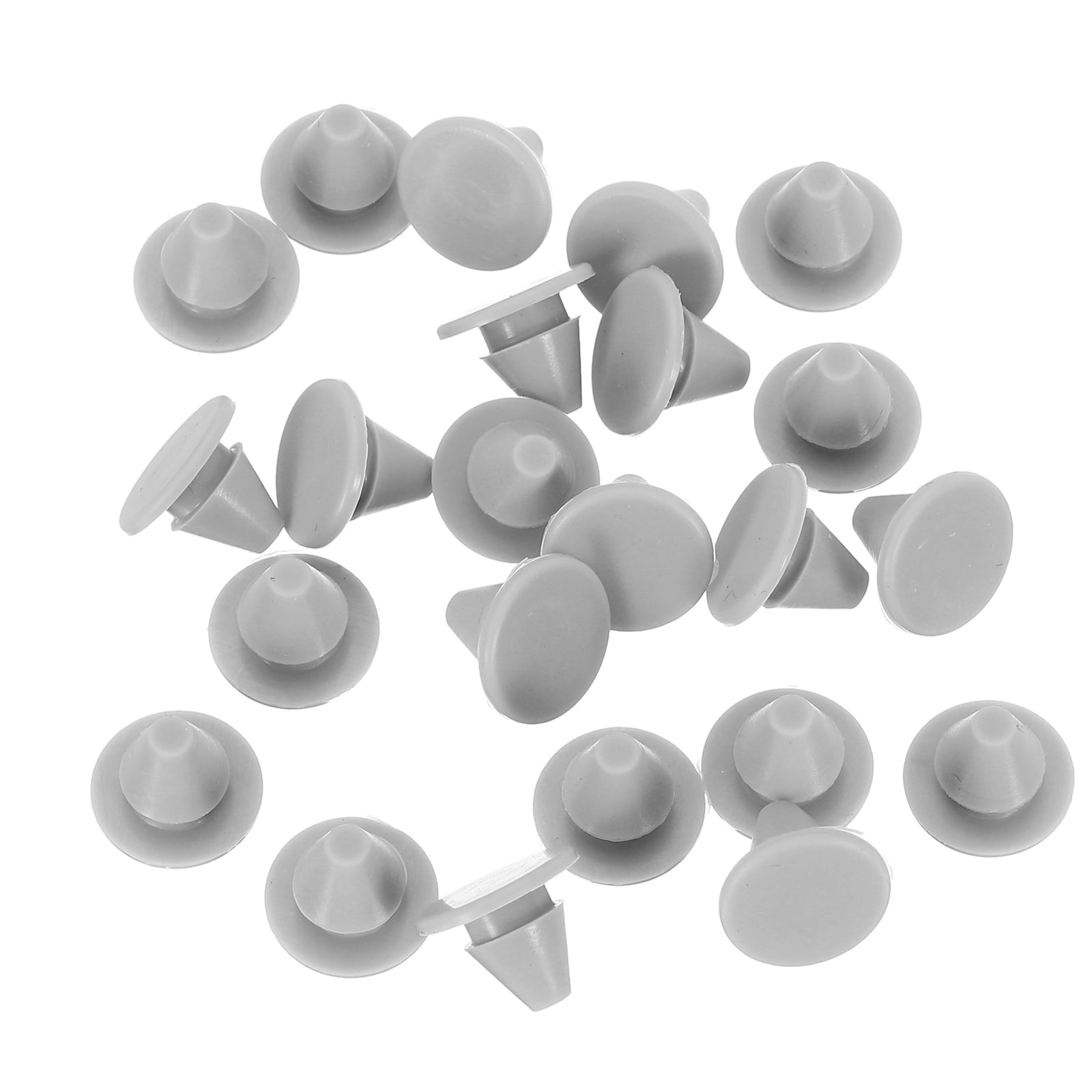 26 Pack Silicone Hole Plug, Gray Rubber Round Hole Plugs Fit for Bottle ...