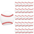26 Pcs Baseball Snack Bags with Handles, Reusable Stand-up Bottom Treat ...