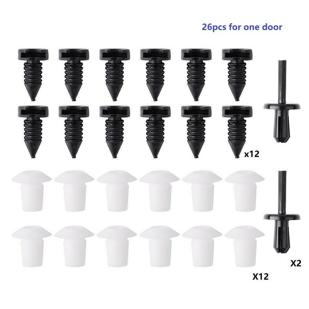 26 pcs Door Card Trim Clips Panel Clips Fastener For Land Rover ...