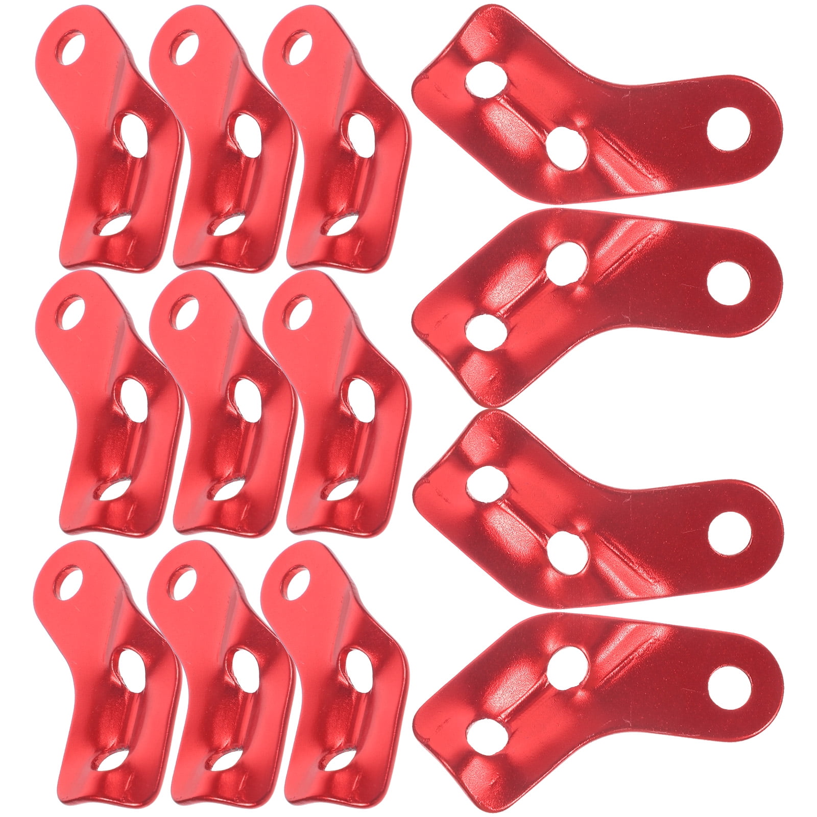 ifundom Tent Rope Fasteners Red Three- 26Pcs 1.49X0.59X0.31In - Walmart.com