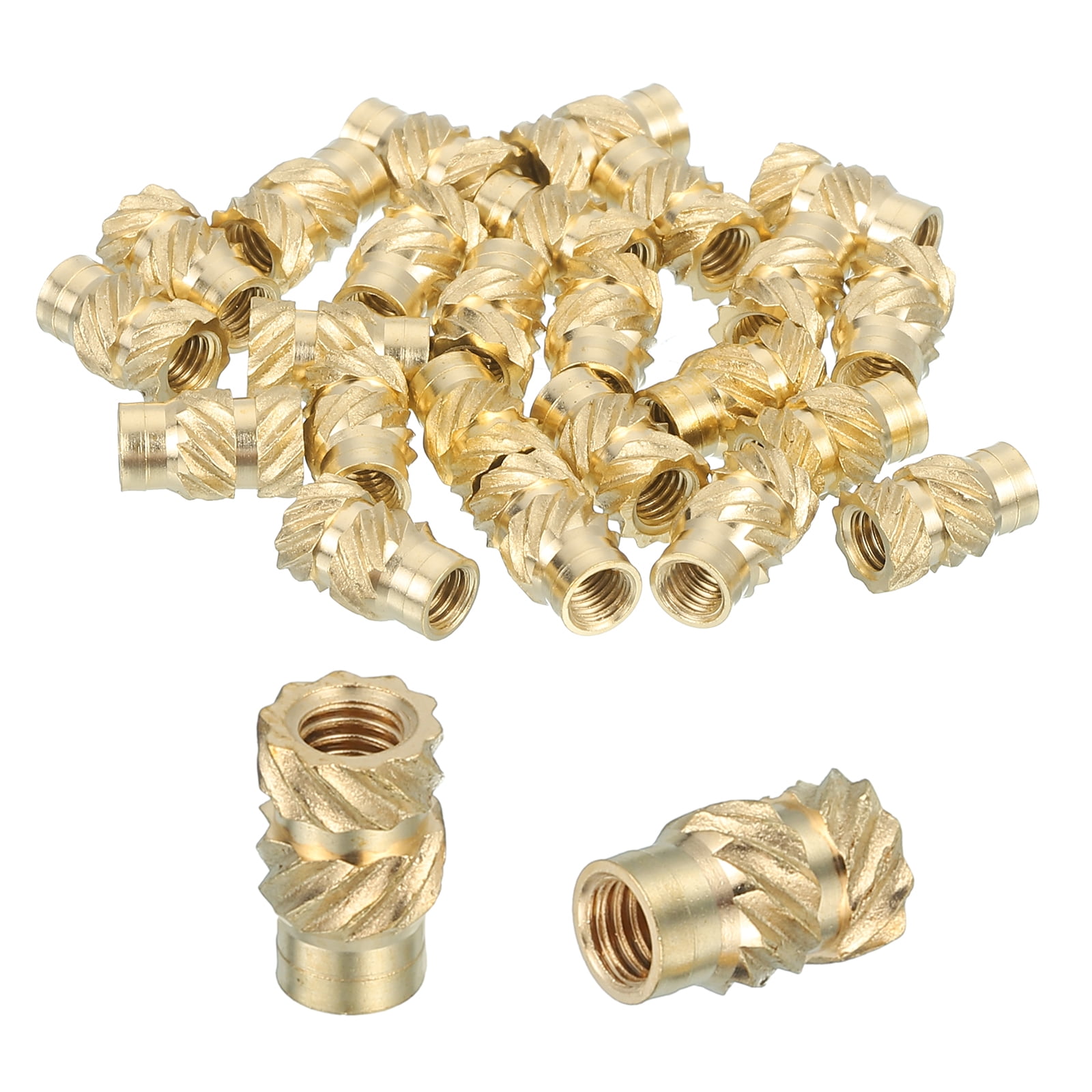26 Pcs Threaded Inserts, M3 Brass Heat Set Insert for 3D Printing ...