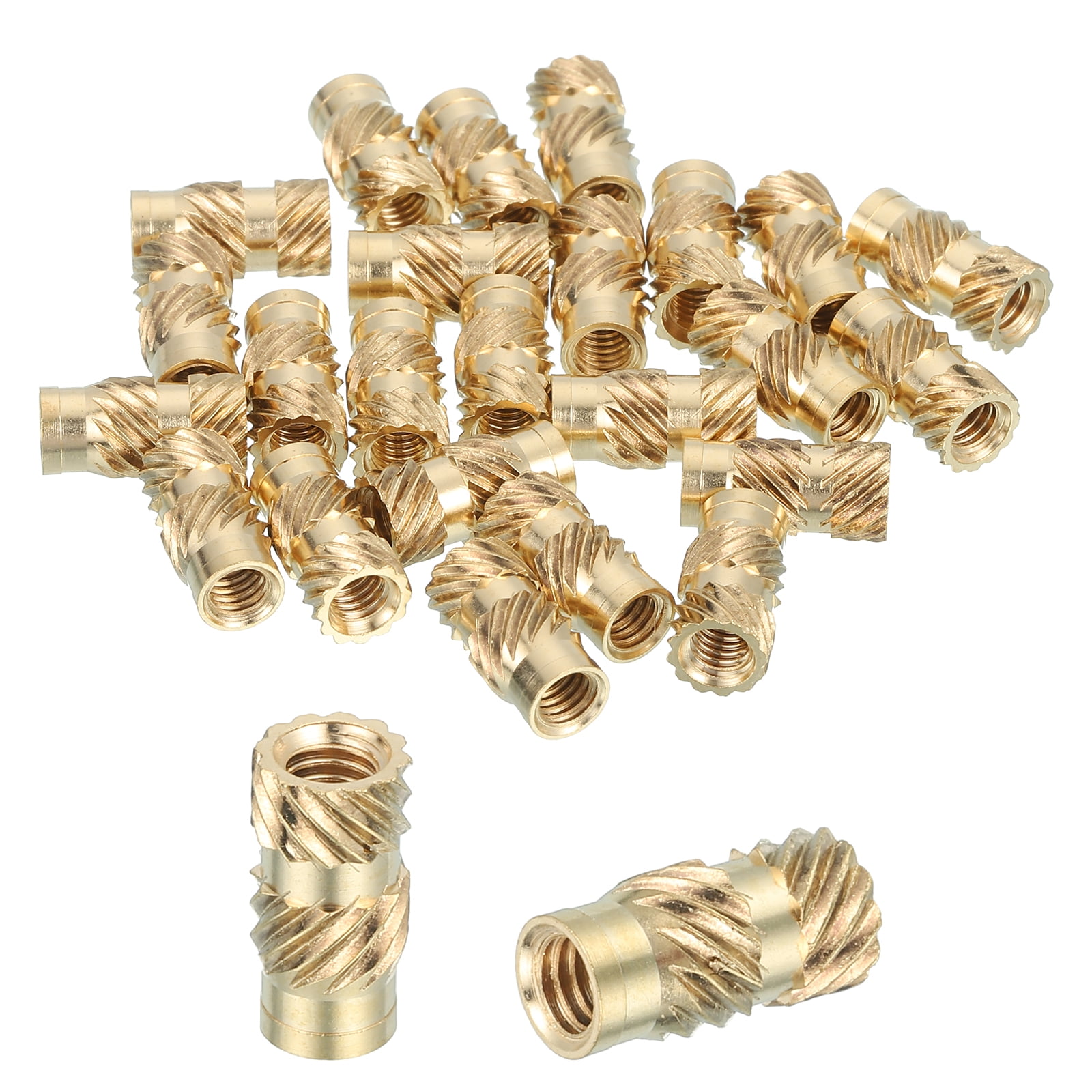 26 Pcs Threaded Inserts, M4 Brass Heat Set Insert for 3D Printing ...