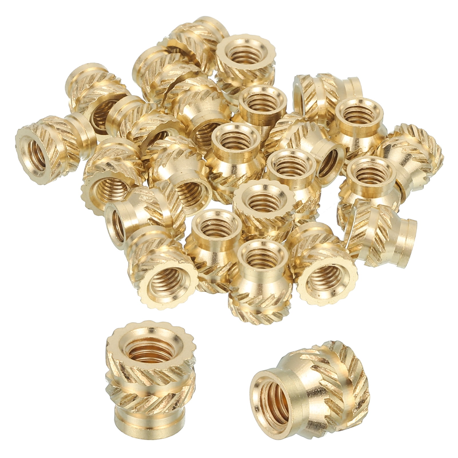 26 Pcs Threaded Inserts, M4 Brass Heat Set Insert for 3D Printing ...