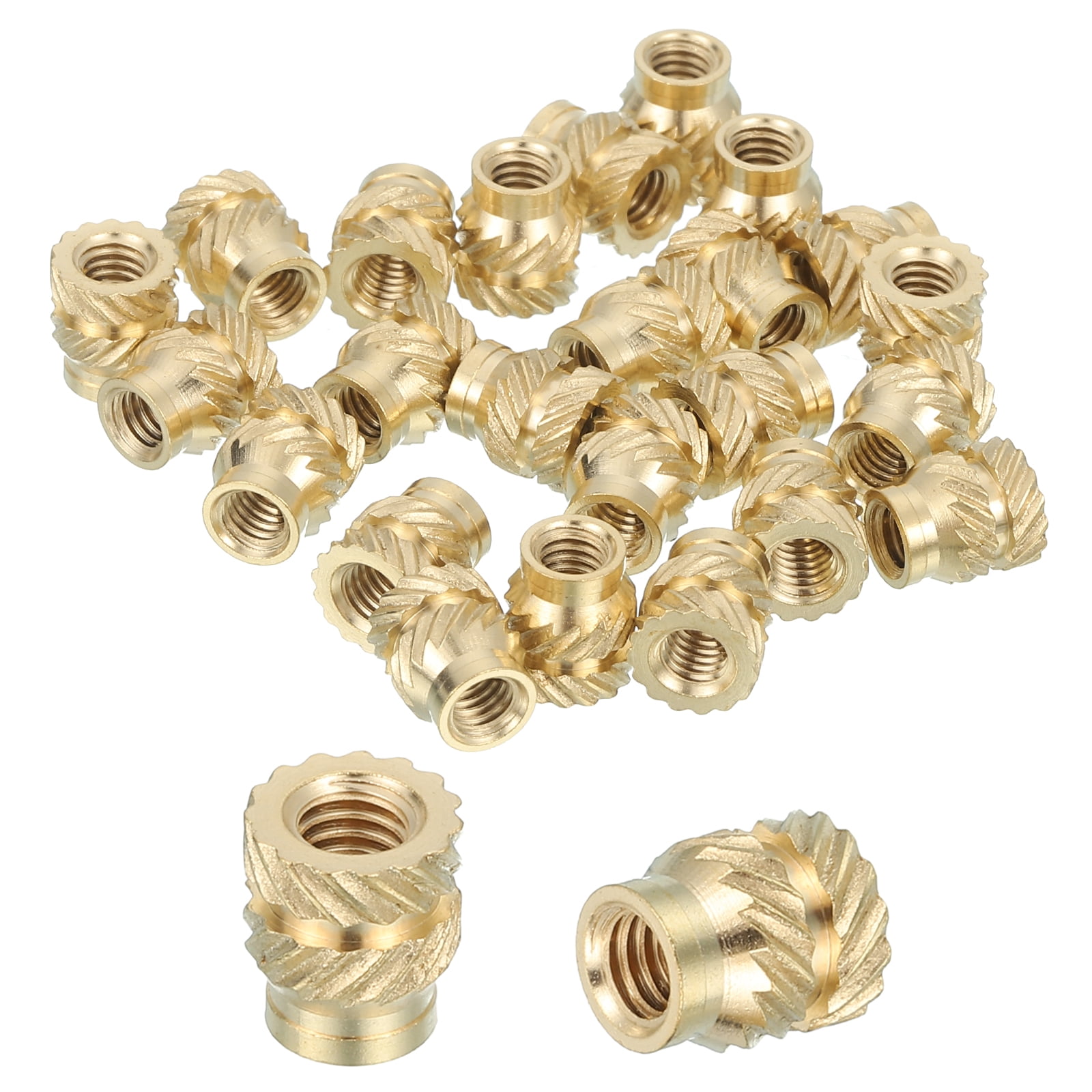 26 Pcs Threaded Inserts, M4 Brass Heat Set Insert for 3D Printing ...