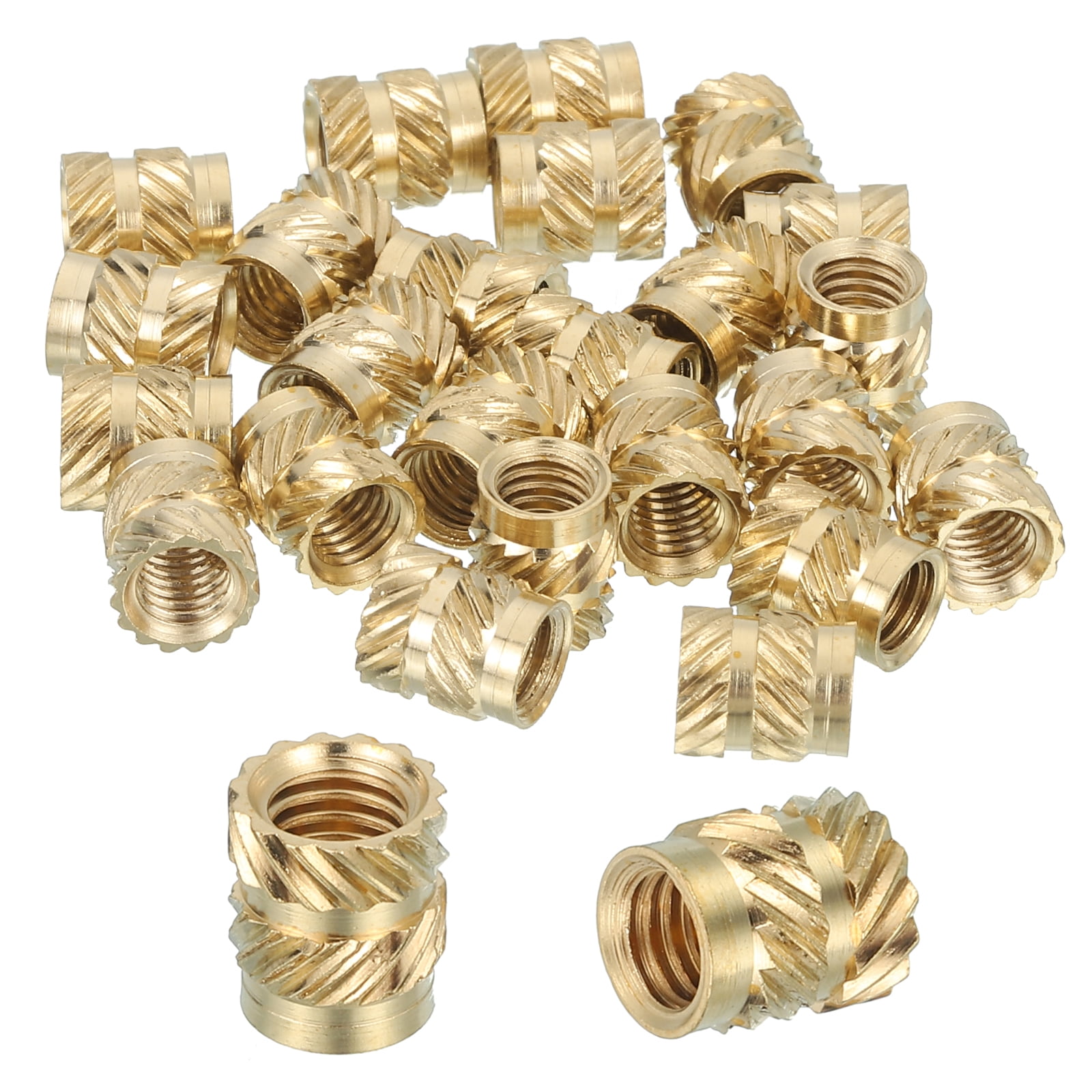 26 Pcs Threaded Inserts, M5 Brass Heat Set Insert for 3D Printing ...