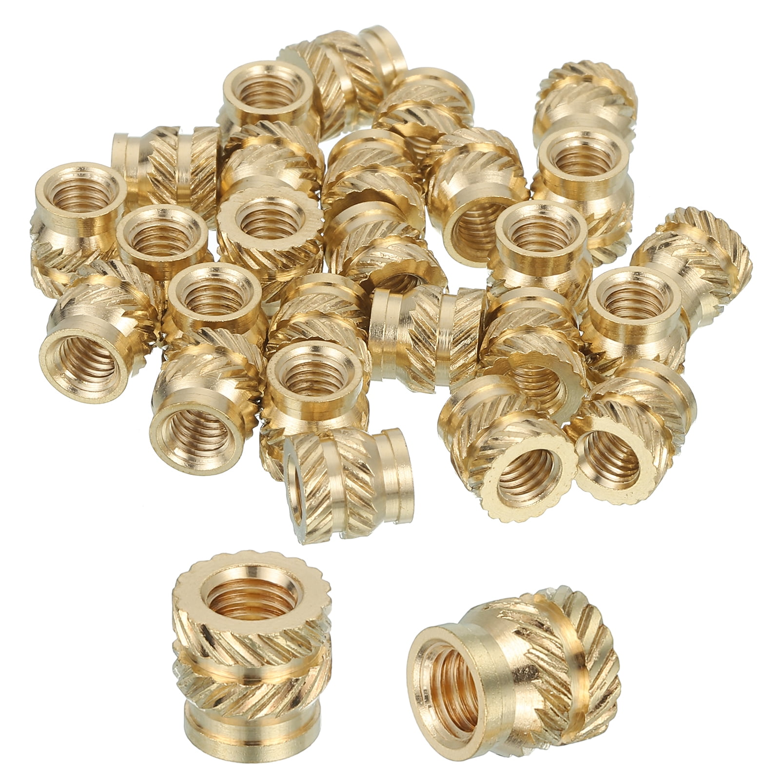 26 Pcs Threaded Inserts, M5 Brass Heat Set Insert for 3D Printing ...