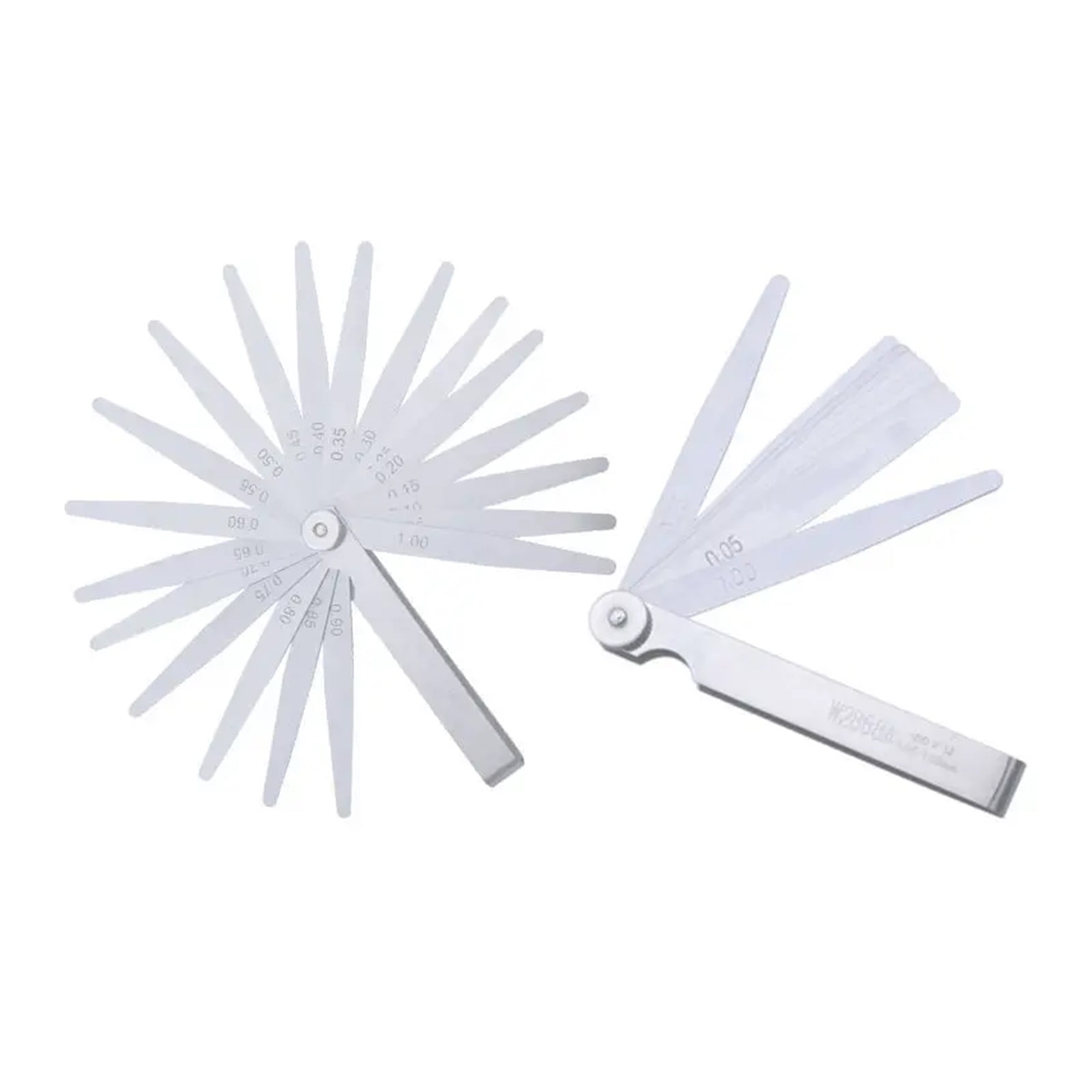 26-Piece Feeler Gauge 0.04-0.63mm Thickness Gauge for Measuring Tools ...
