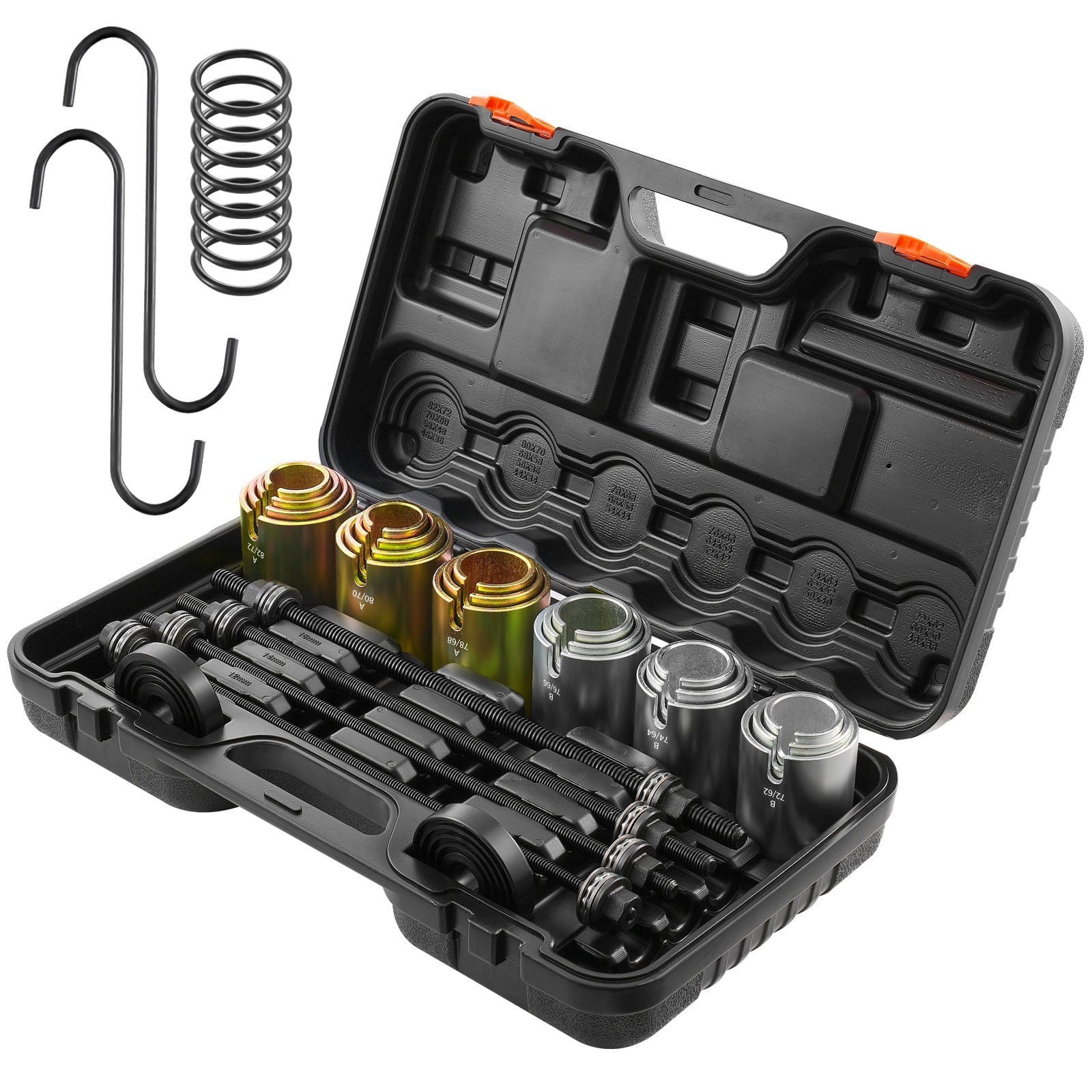 26-Piece Push-Pull Sleeve Bushing Tool Kit – Steel Bearing Removal ...