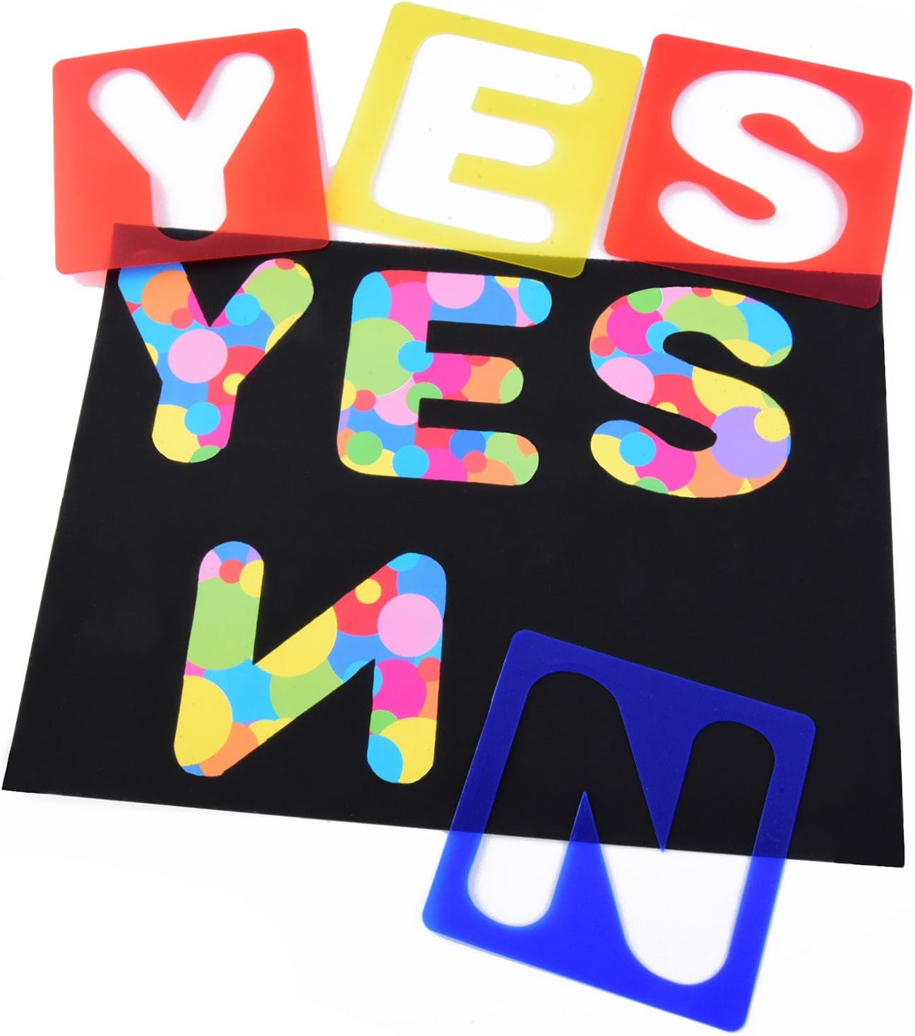 26 Pieces Alphabet Stencils Set Plastic Letter Stencils for Painting ...