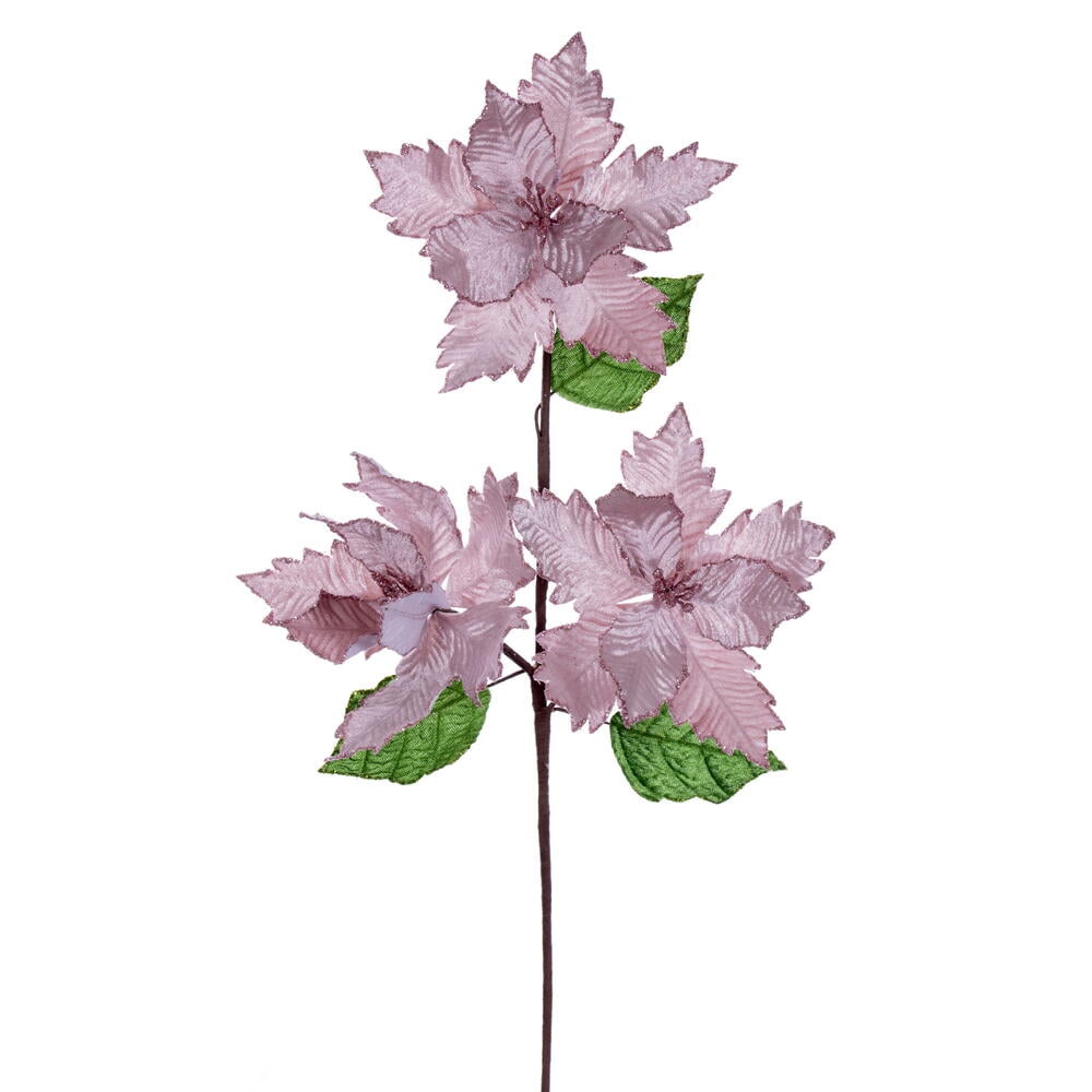 26" Pink Velvet Trio Razor 6" Flowr 3/Bg - Walmart.com