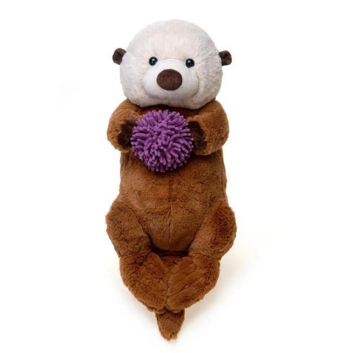 26" Purple Sea Otter Plush Toy with Sea Urchin - Realistic and Unique ...
