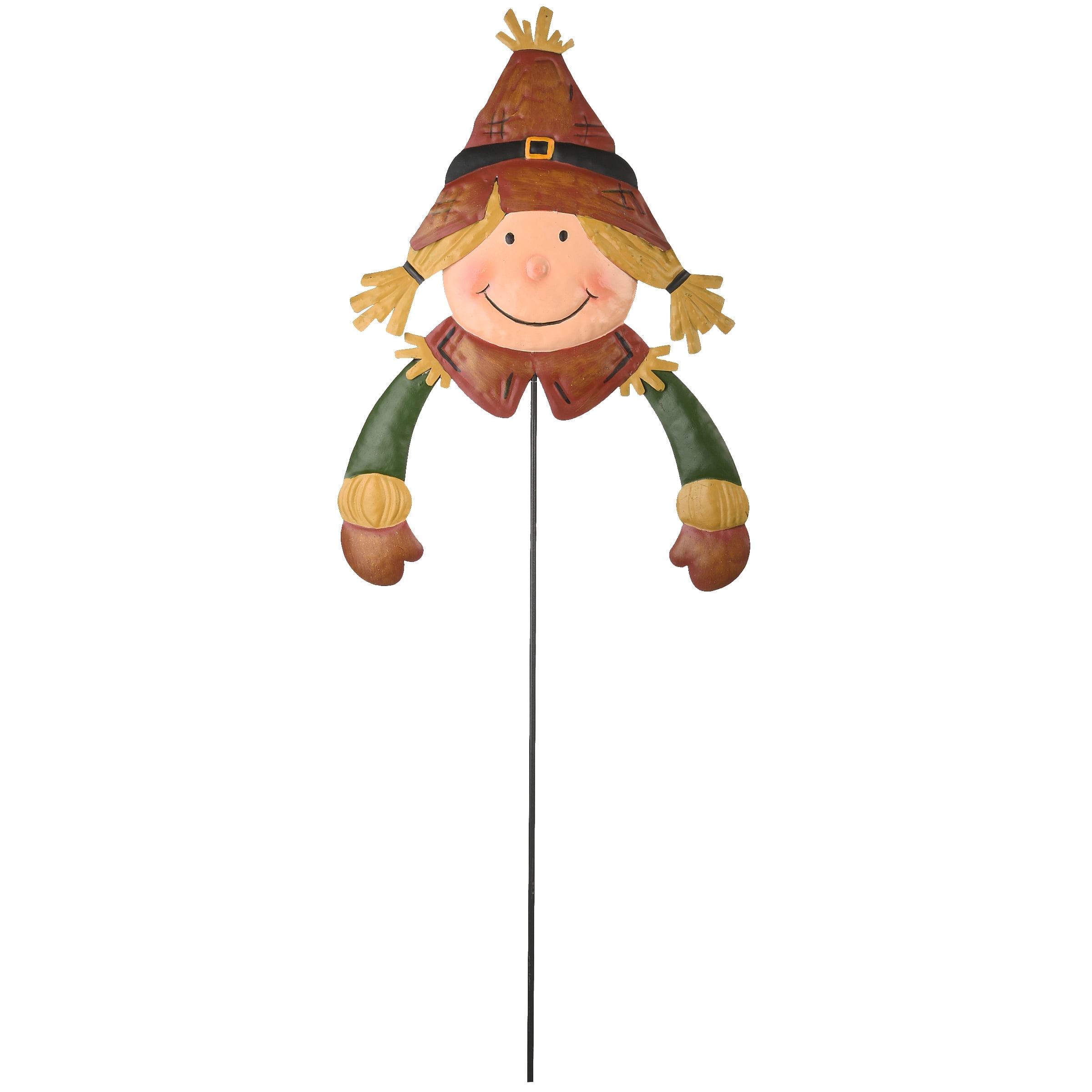 26 in. Scarecrow Gal Garden Stake - Walmart.com