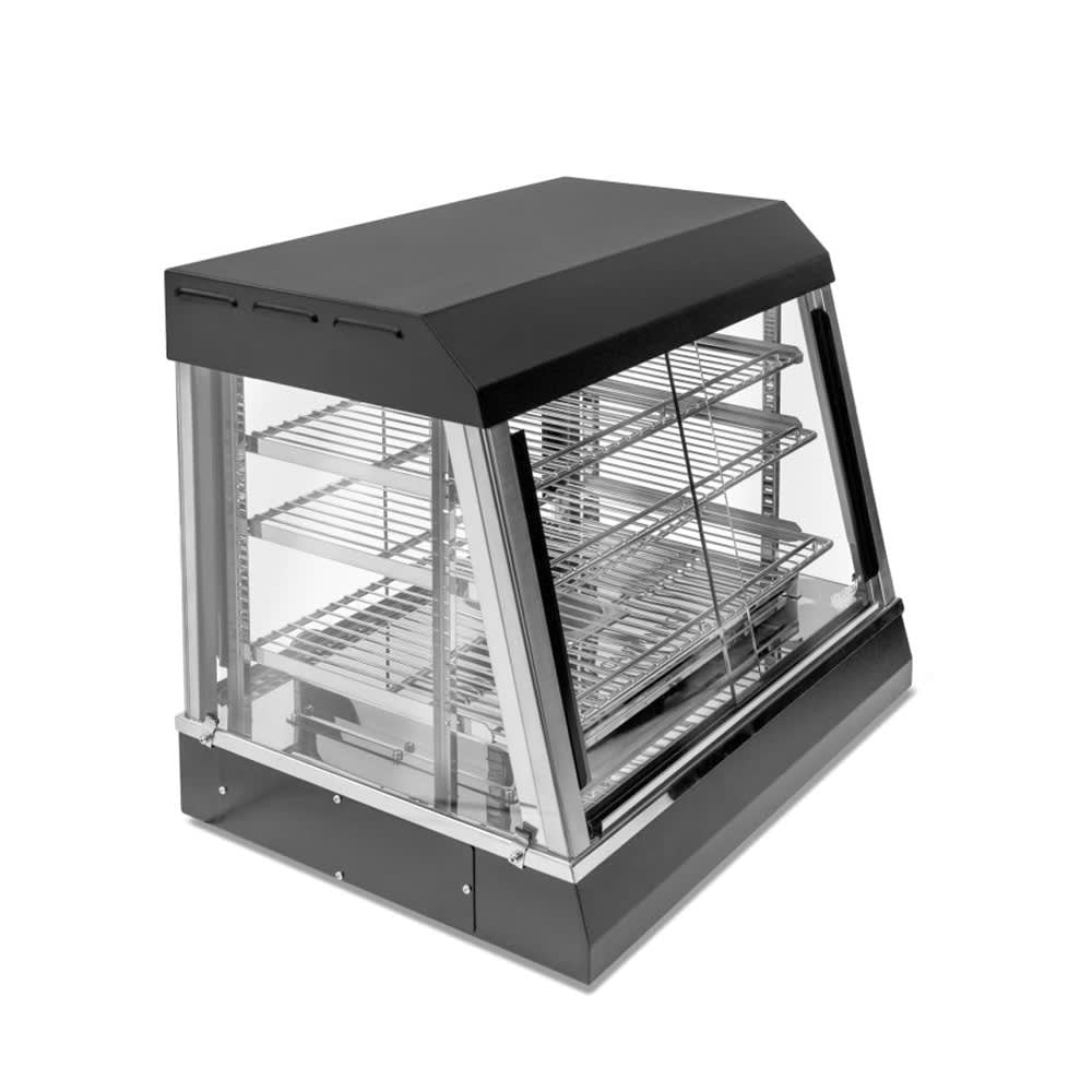 26 Self Service Countertop Heated Display Case - (3) Shelves, 120v ...