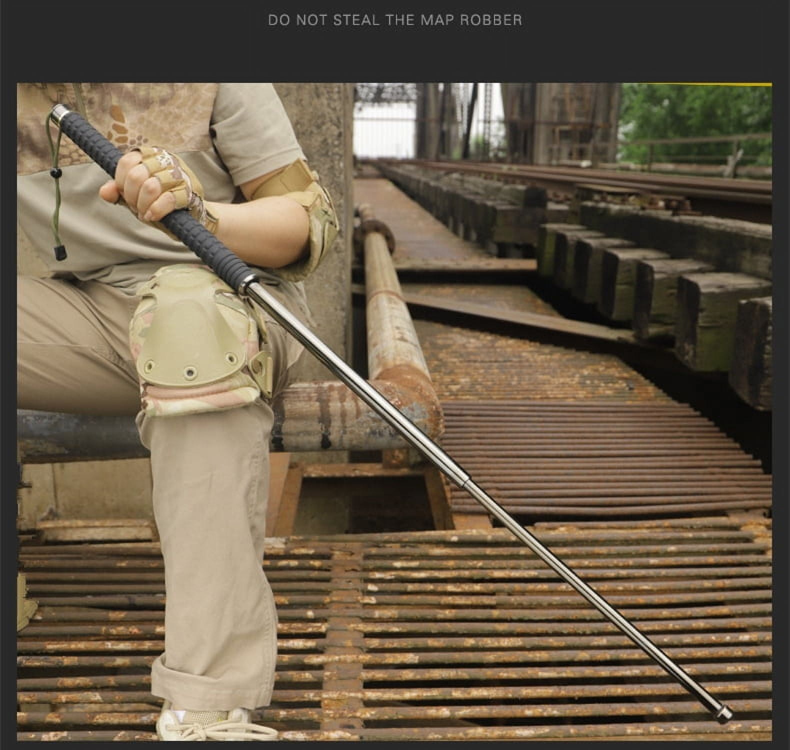 26" Telescoping Emergency Sticks (2 Pack) | Multi-Function Police-Grade ...