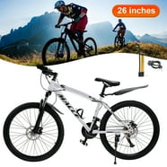 Mongoose Bash Aluminum Suspension Mountain Bike, 21 Speeds, 26-Inch ...