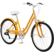 Schwinn Baywood 7 Deluxe Cruiser Bike for Relaxing Rides, 7-Speed, 26-Inch Wheels, White ...