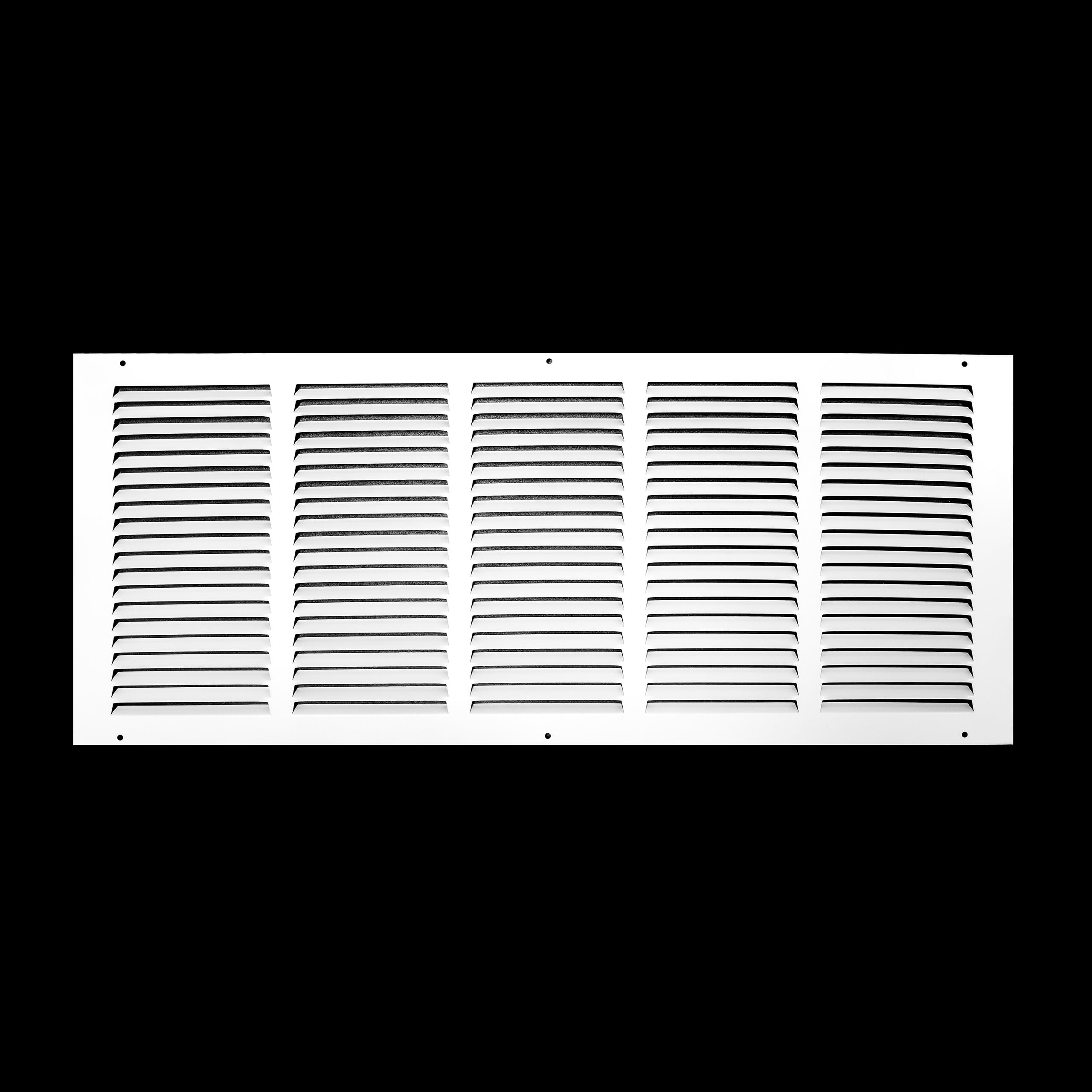 26" X 10" Steel Return Air Grille | HVAC Vent Cover Grill for Sidewall ...