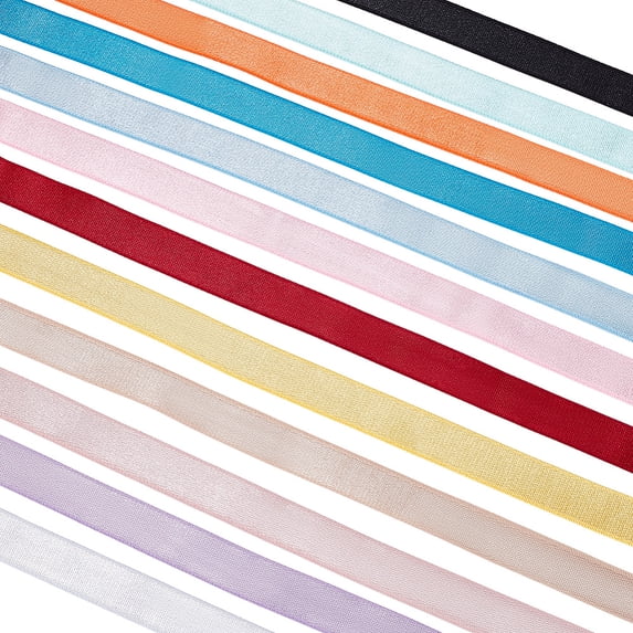 26 Yard Bra Elastic Strap 12 Colors Satin Elastic Band 5/8 Inch Wide ...