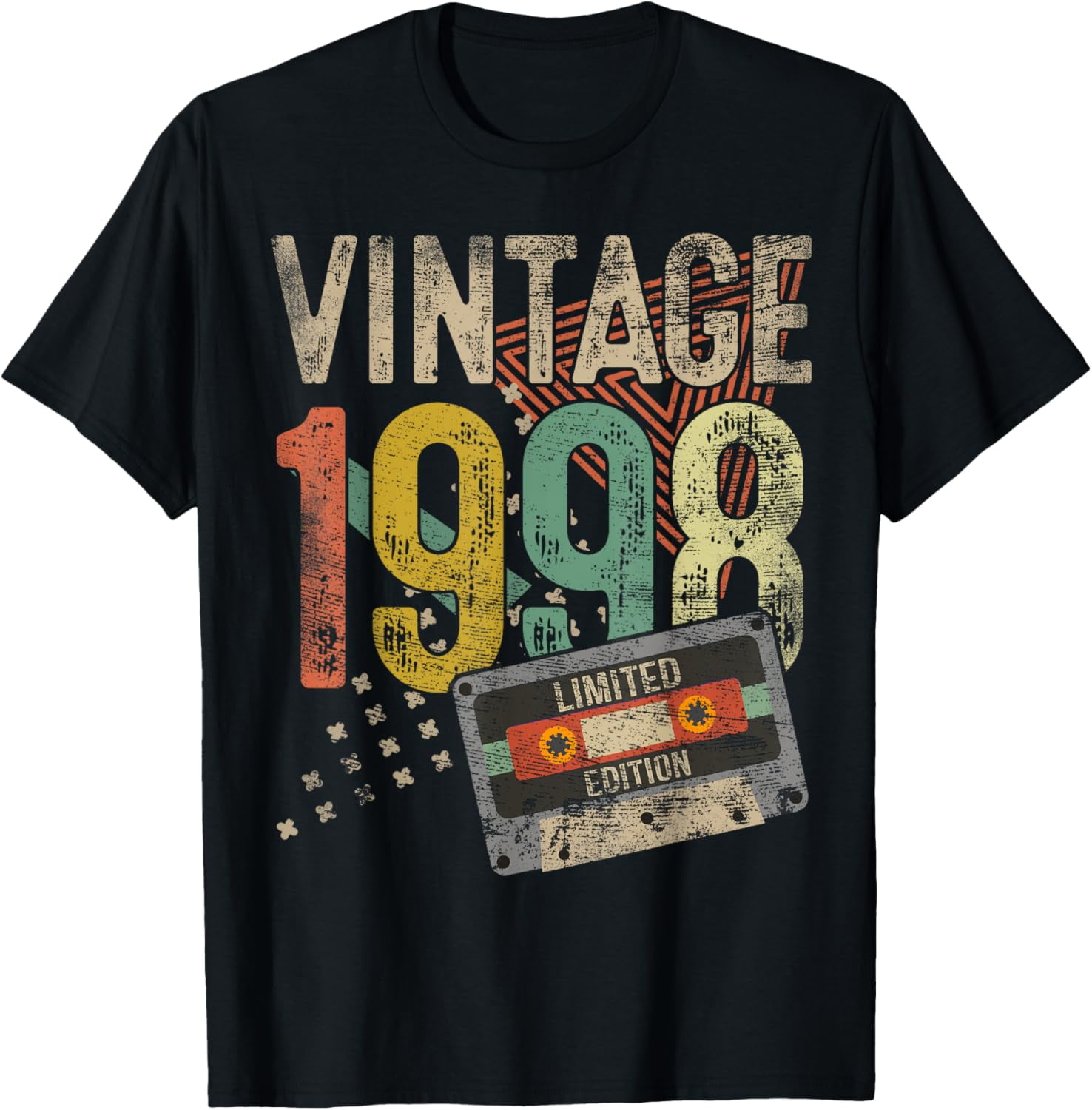 t-shirt26 Year Old Gifts Vintage 1998 Decoration 26th Birthday T-Shirt ...