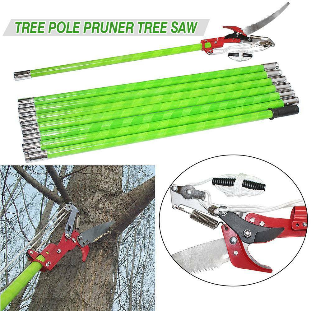 26 ft. Tree Pruner Pole Saw Branch Limb Pruning Cutter Trimmer ...
