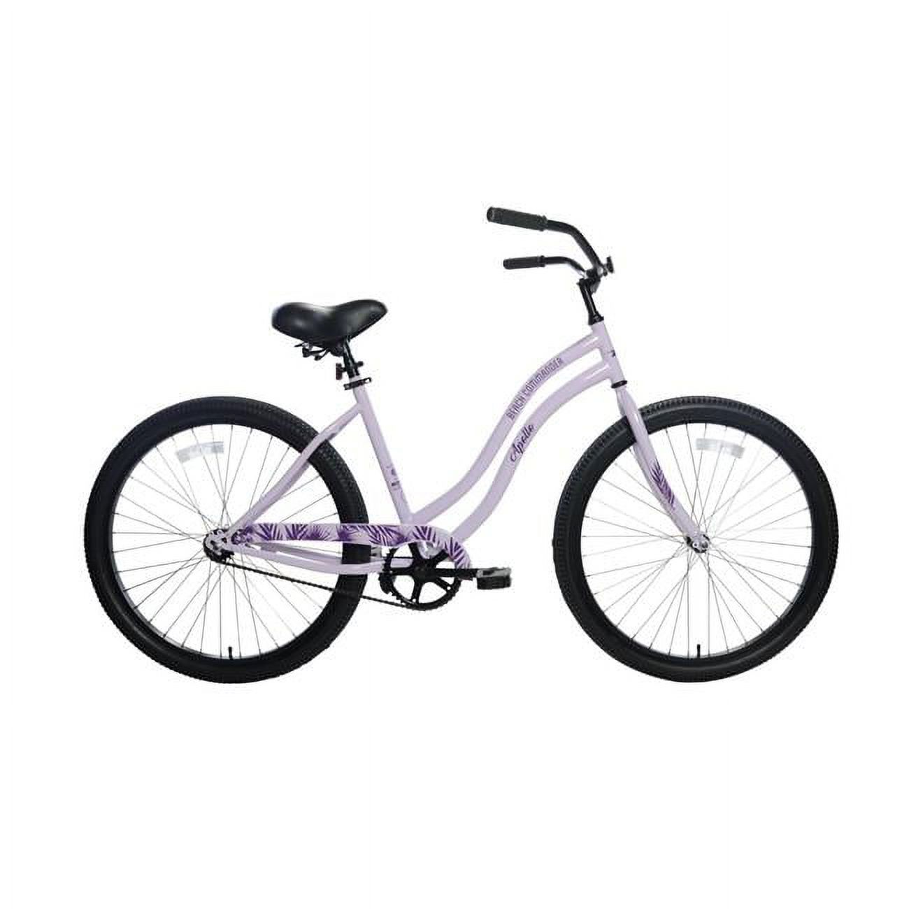 26 in. Beach Commander Speed Cruiser Bicycle, Lavender - Walmart.com