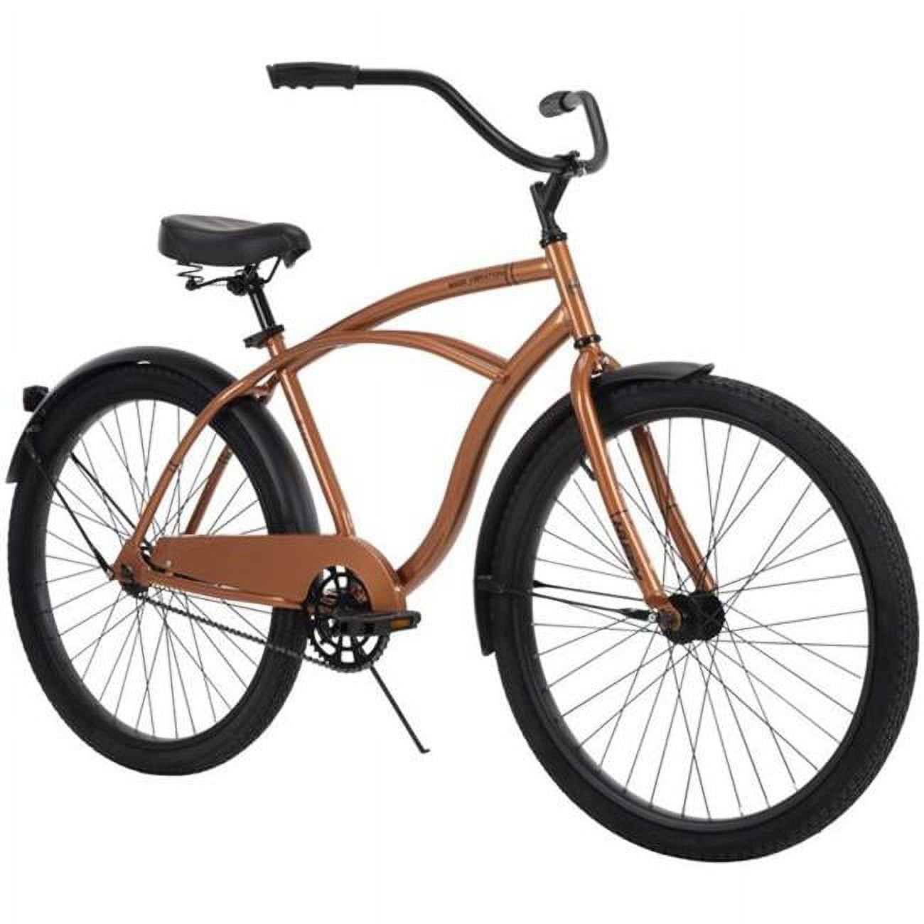 26 in. Good Vibrations Mens Cruiser Bike, Copper - One Size - Walmart.com