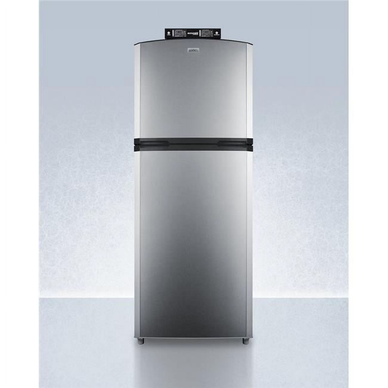 26 in. Wide Break Room Refrigerator-Freezer, Stainless Steel - Walmart.com