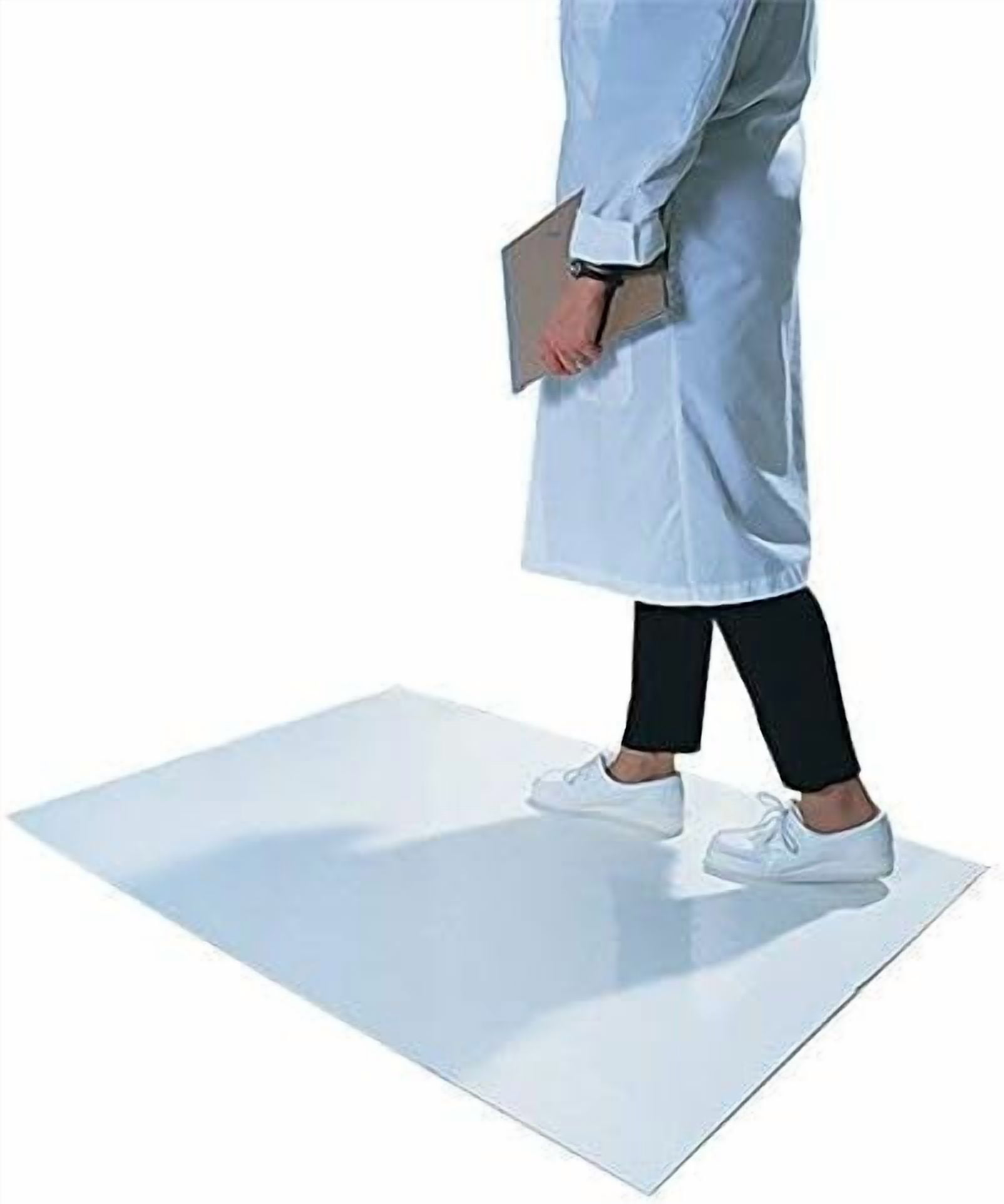 26 in. x 45 in. Disposable Adhesive Sticky/Tacky Mats for Cleanrooms ...