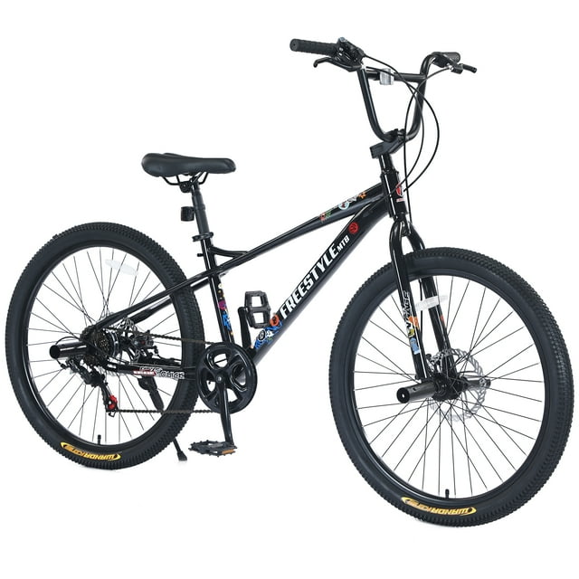 26 inch Bike for Boys and Girls, Freestyle BMX Bike for Kids Teens ...