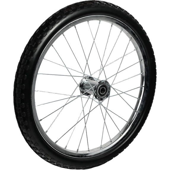 26 inch Flat Free Wheel with 5/8 Bearings on Steel Spoked Rim, 4 ...