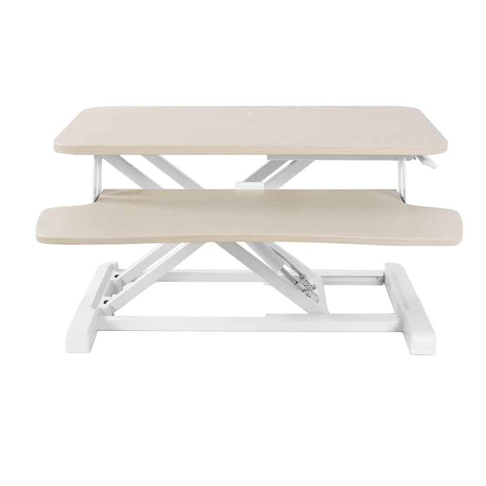 26 inch Height Adjustable Desk Converter, Sit to Stand Riser, Dual ...