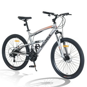 Huffy Scout Hardtail Mountain Bike, 24" Wheels, 21-Speeds, Disc Brakes ...