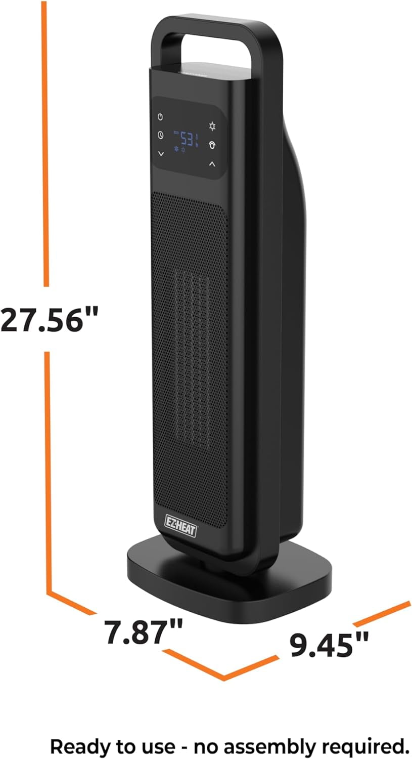 26 inch Oscillating Digital Tower with Remote Control for Indoor Use ...