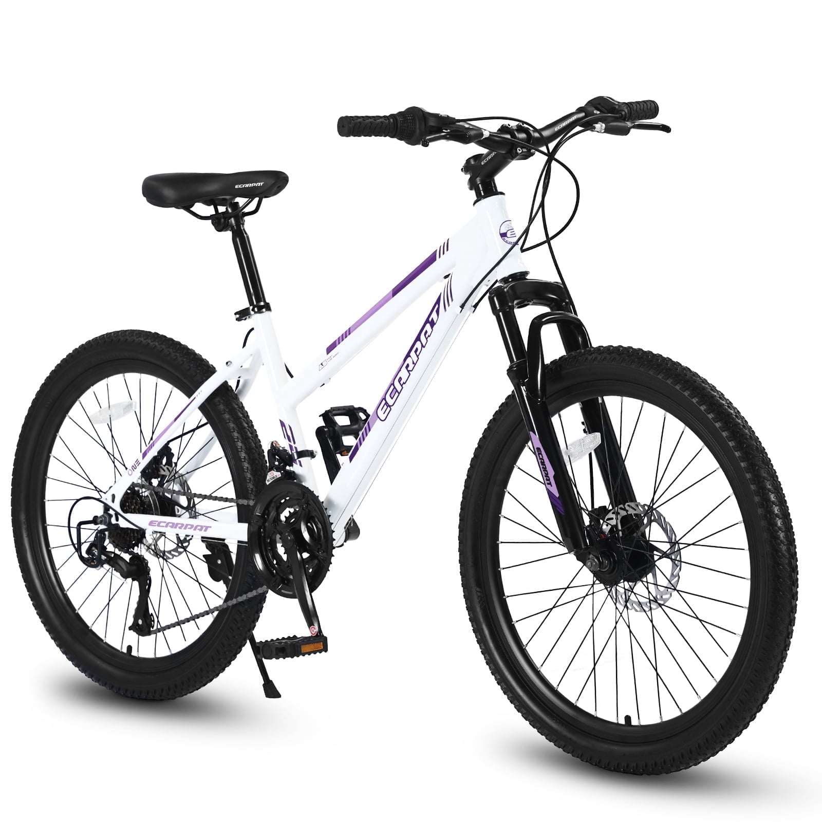 26 inch Women's Mountain Bike with 21 Speeds | Dual Disc Brakes & Front ...