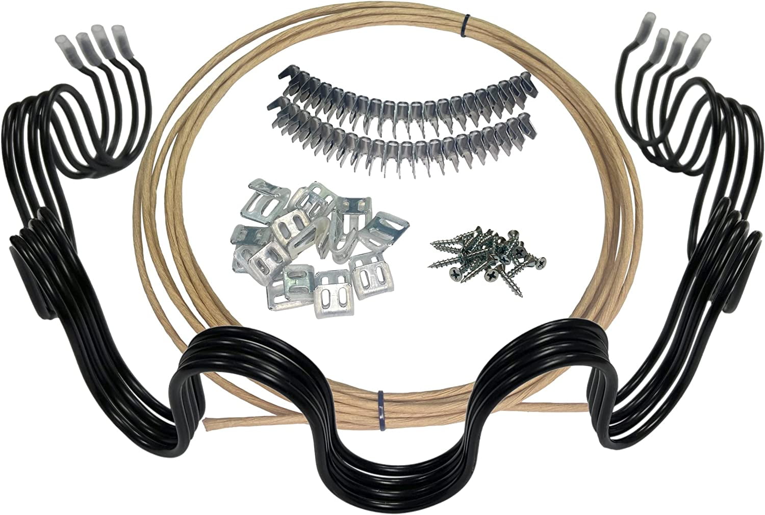 26 inches Sofa Seat Replacement Coil with 25' Spring Wire, 40 Stay ...