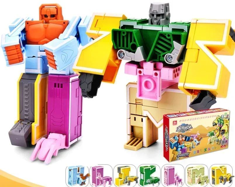 26 letter A-Z Alphabet Animal Dinosaur Warrior Deformation Action ...