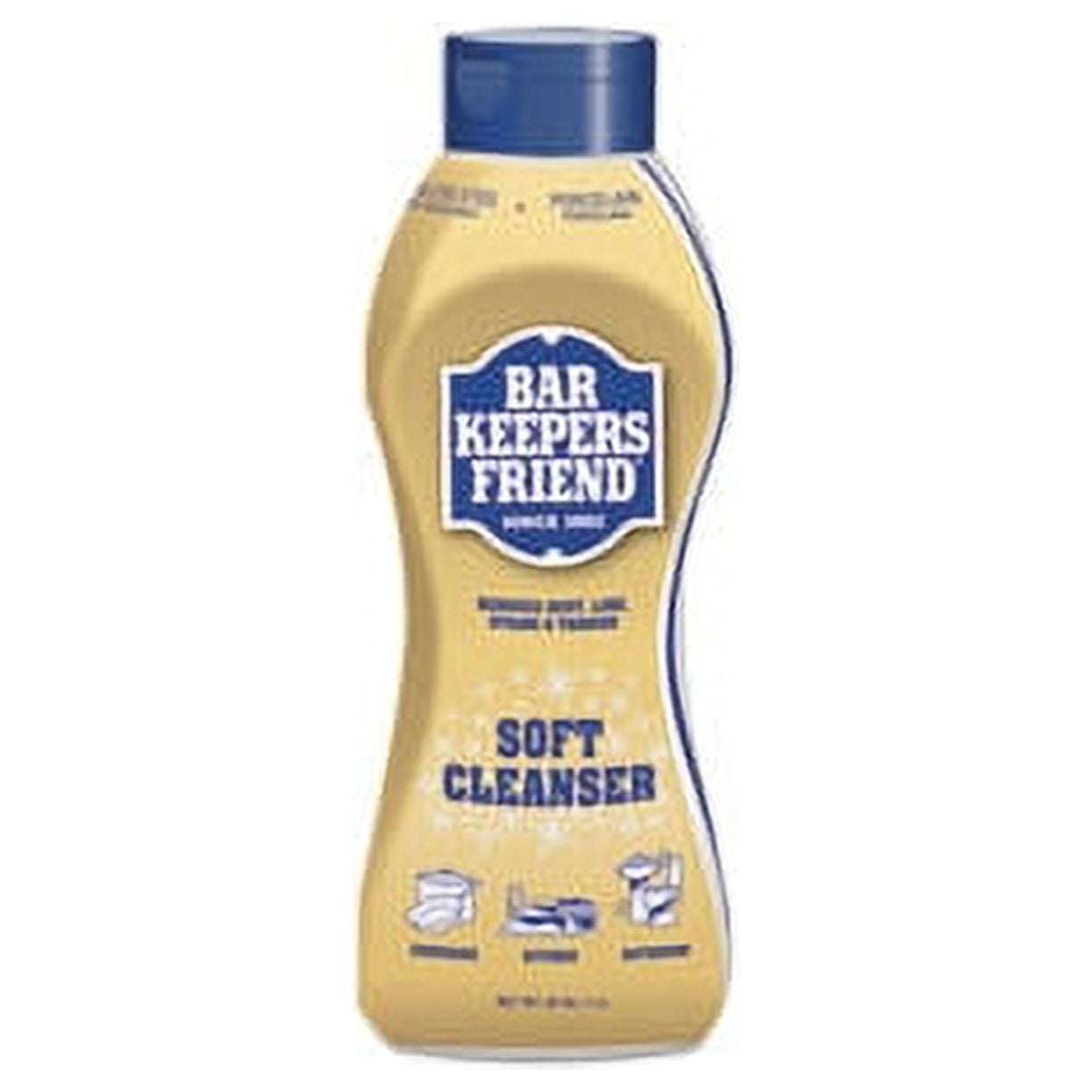 Bar Keepers Friend 26oz Liquid Gel Cleaner, Kitchen and Bathroom, Rust ...