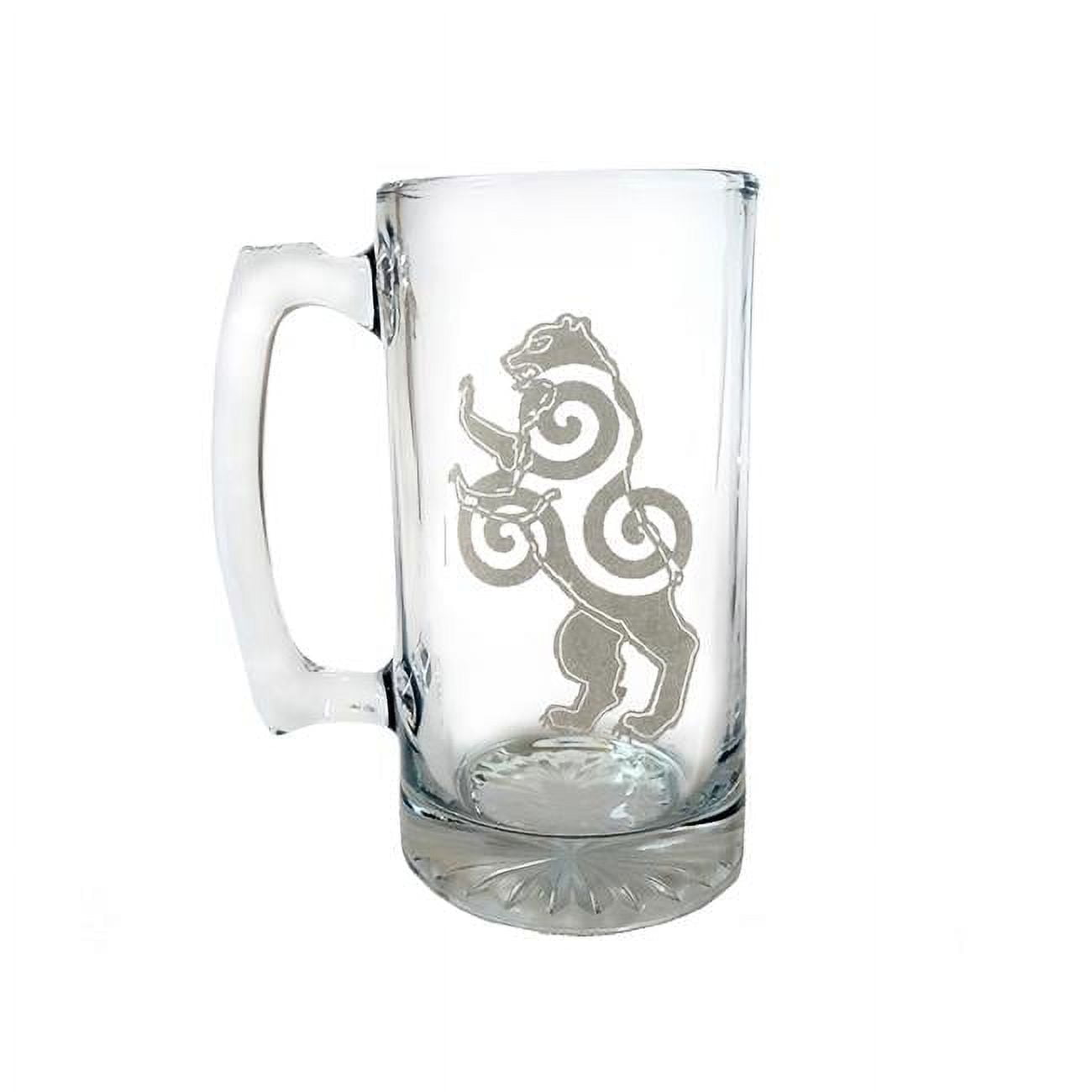 26 oz Celtic Bear Engraved Stein Glass - Walmart.com
