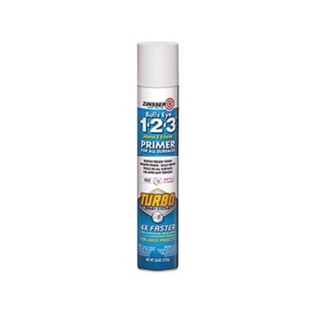 26 oz Spray Bulls Eye 1-2-3 Turbo Primer, White - Walmart.com