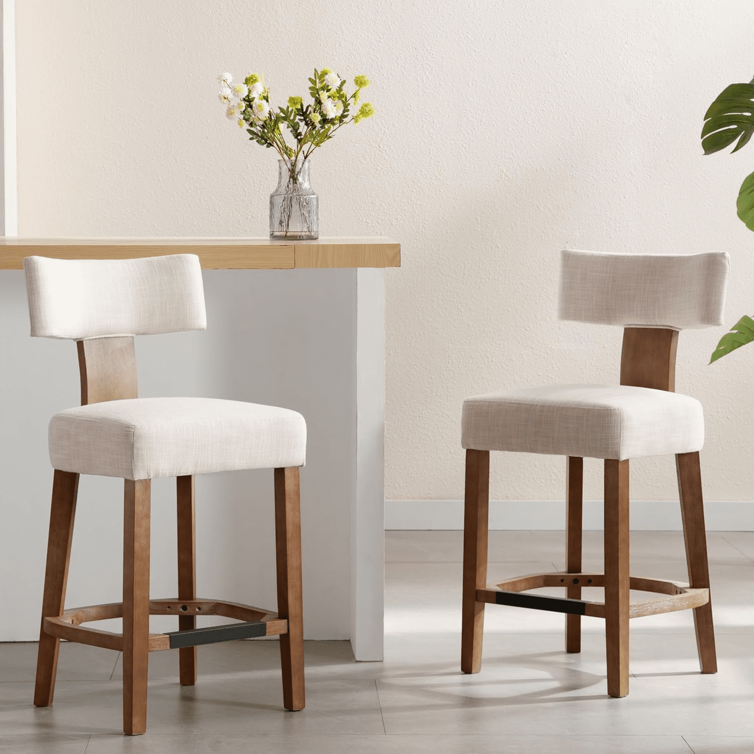 26\u201D Bar Stools Counter Height Bar Stools Modern Kitchen Bar Stools ...