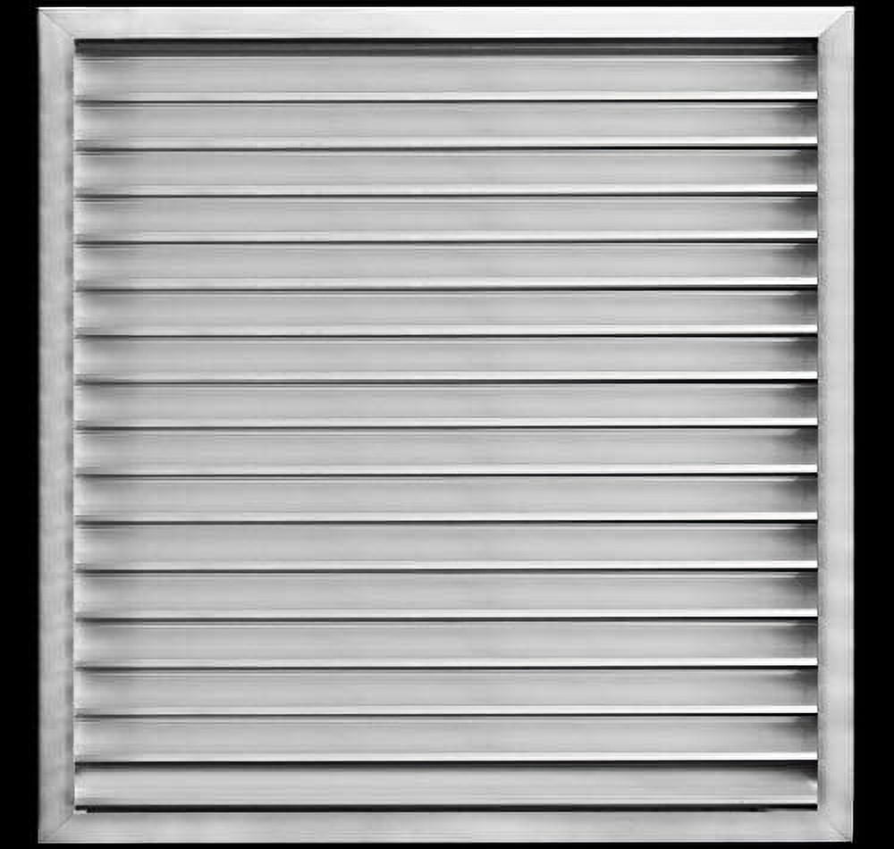 26"w X 36"h Aluminum Outdoor Weather Proof Louver - Rain & Waterproof ...