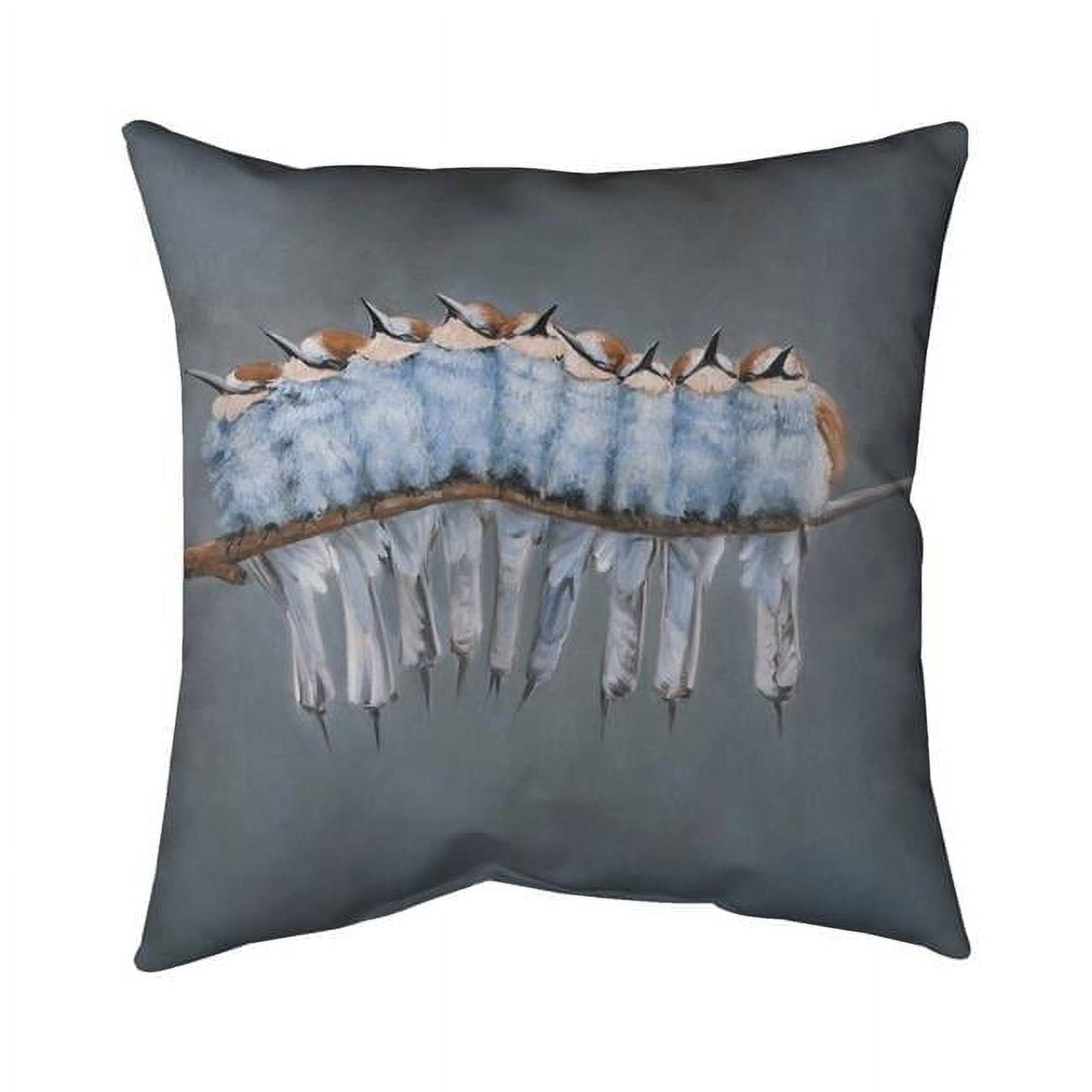 26 x 26 in. Bunch of Small Birds on A Branch-Double Sided Print Indoor ...