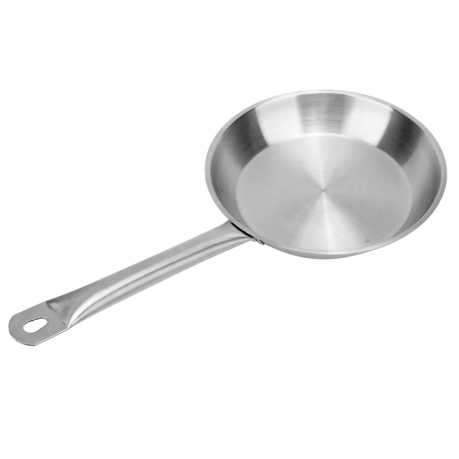 26 x 5cm Fry Pan Stainless Steel Steak Pot Composite Bottom Stew Meat ...