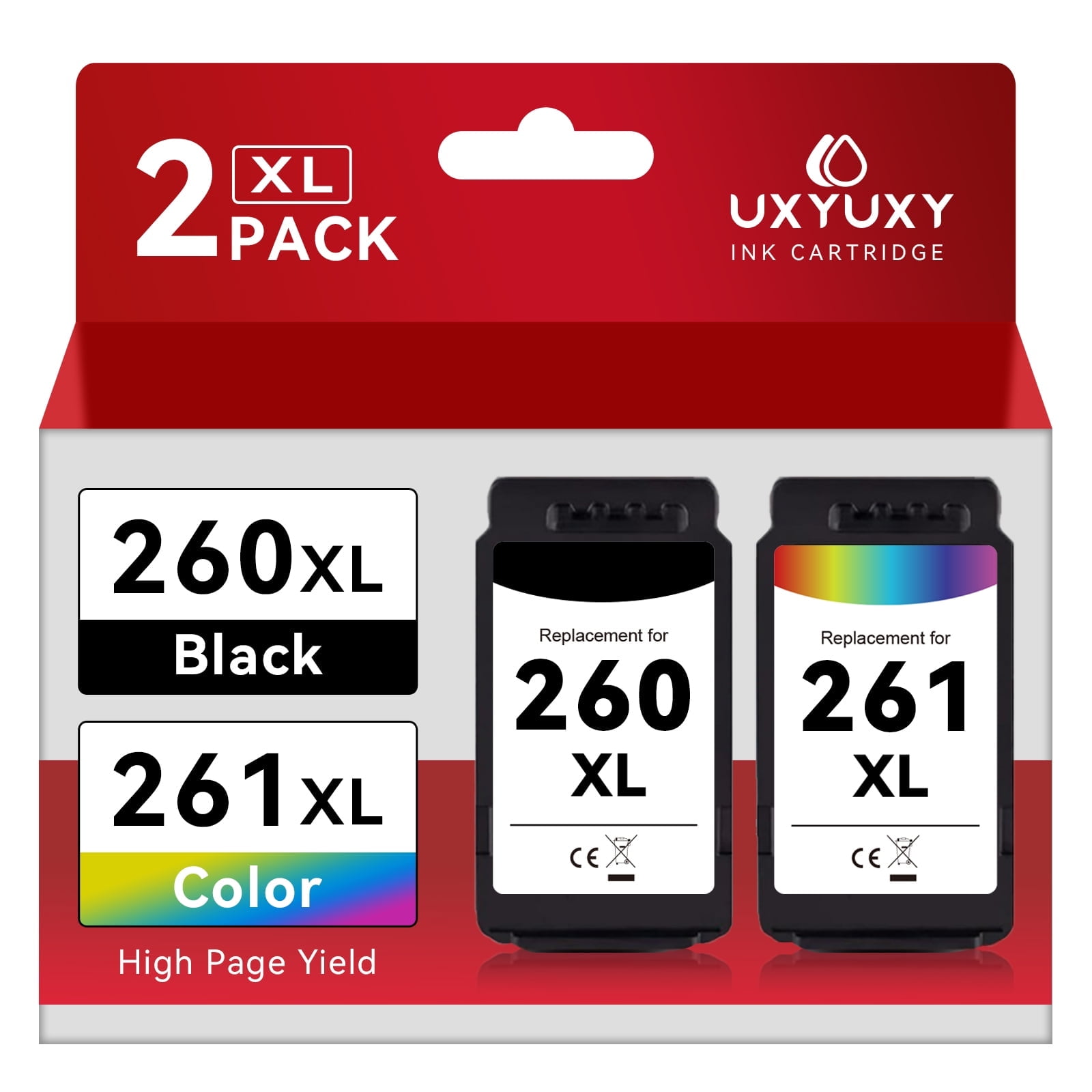 260 261 Ink Cartridge for Canon 260/261 Ink for Canon 260XL and 261XL ...
