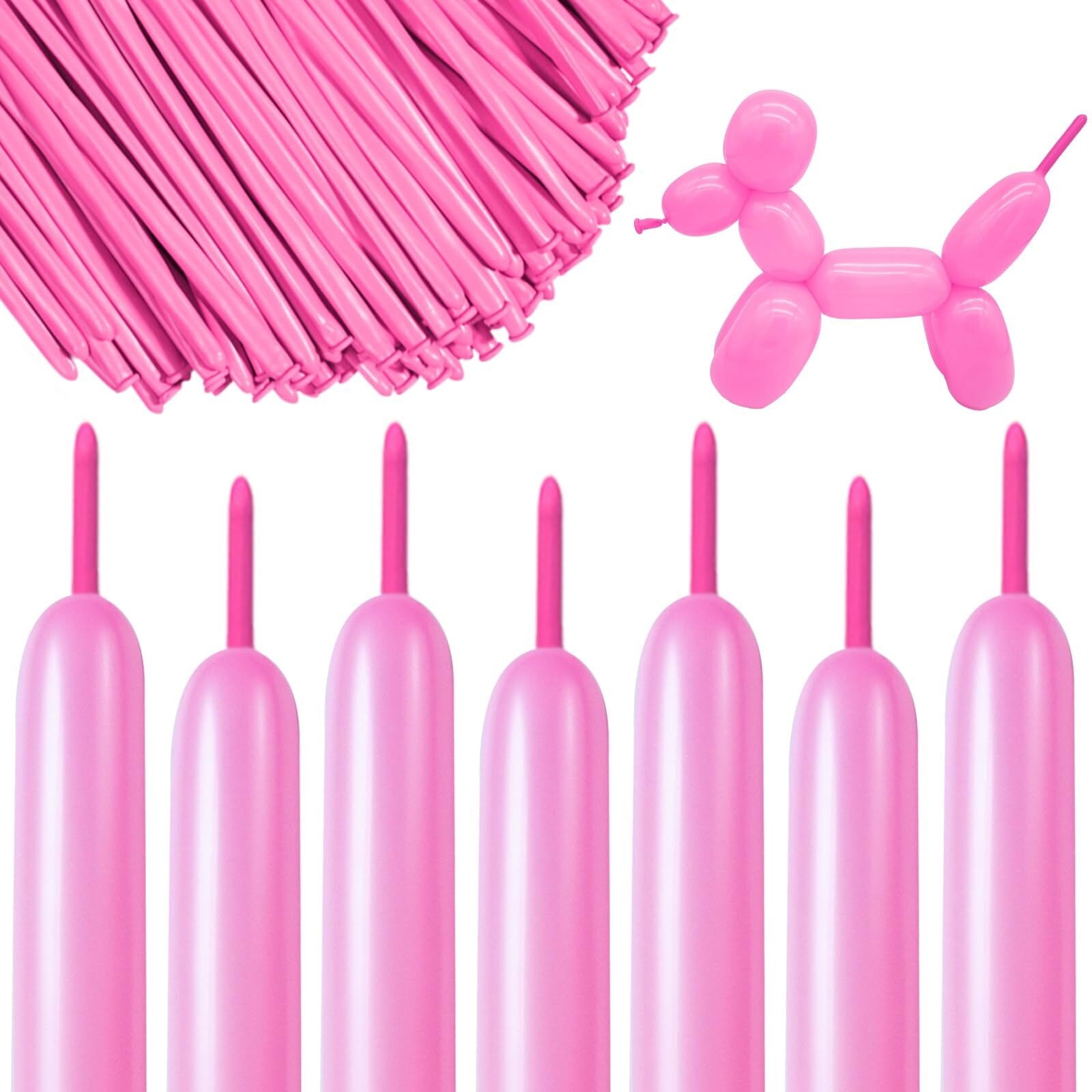 260 Balloons Clear Long Balloons 100 Pack Twisting Animal Balloon ...